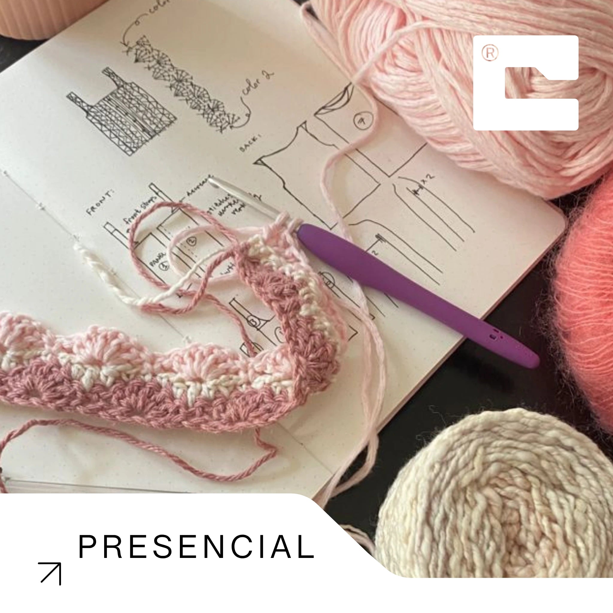 Palitos, Crochet y Macramé. – Chio Lecca Fashion School